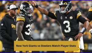New York Giants vs Steelers Match Player Stats - Match Stats